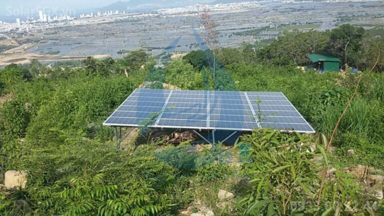 Công trình trạm bơm 09 - Solar SGX