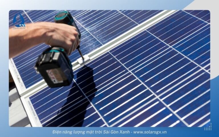 Hệ thống điện mặt trời bám tải năm 2025 - Solar SGX